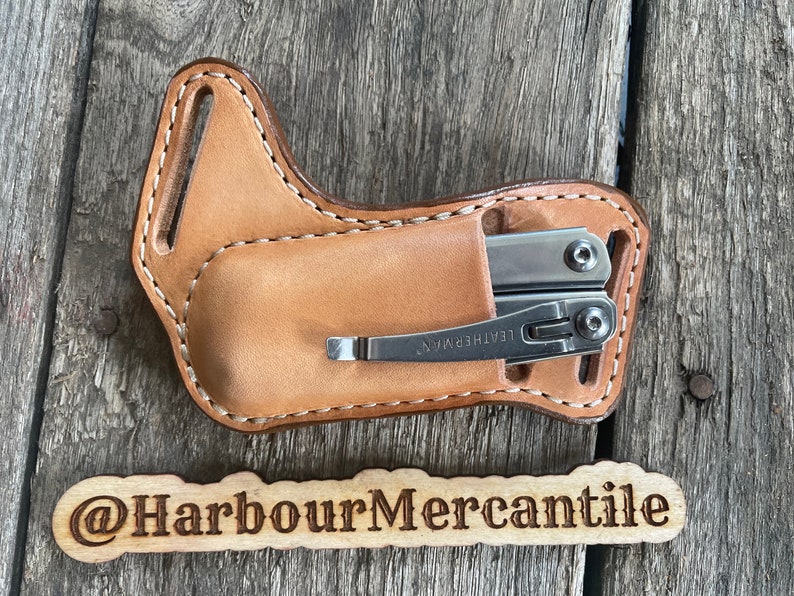 Leatherman Sheath Leather Multitool Sheath Horizontal Sheath Gerber ...