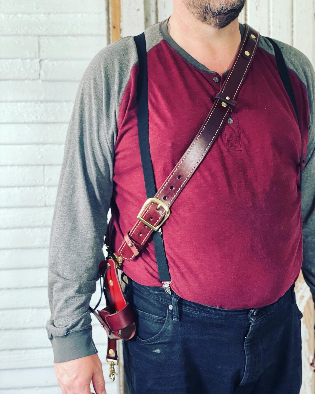 First Responder Fireman Radio Strap Belt USA MADE Handmade - Etsy