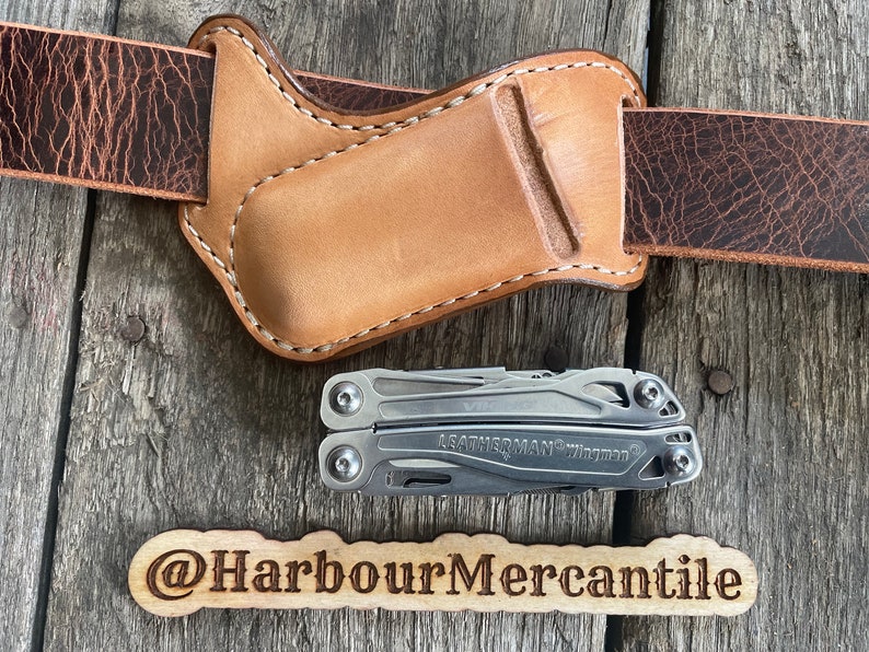 Leatherman Sheath Leather Multitool Sheath Horizontal Sheath Gerber ...