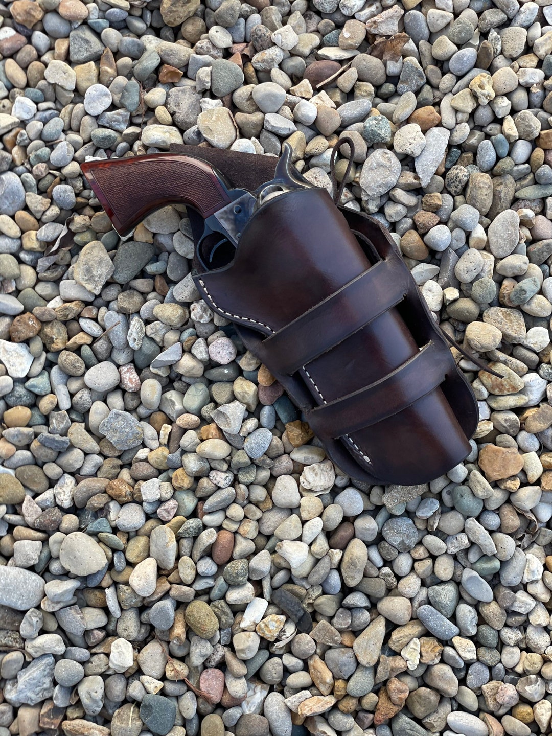 Billy the Kid Cowboy Holster Mexican Double Loop Holster Crossdraw ...