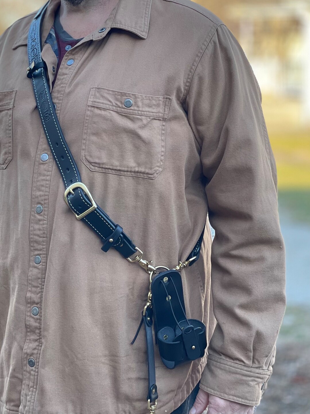 First Responder Fireman Radio Strap Belt USA MADE Handmade 1.5 Heavy ...