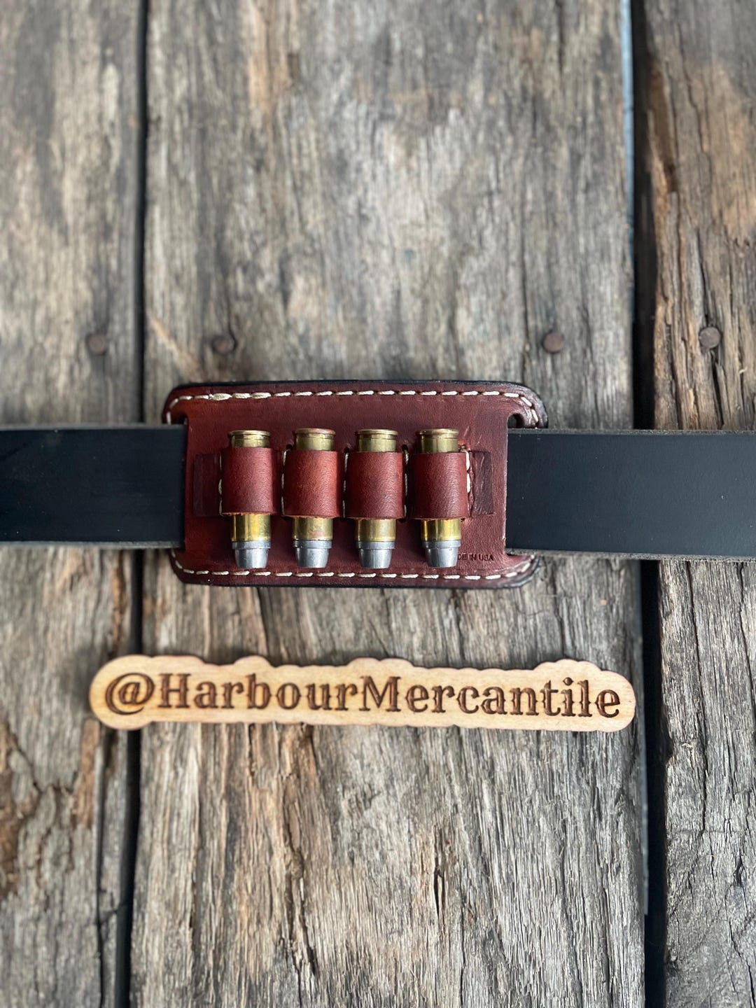 USA MADE Bullet Strip Cartridge Ammo Slide for 1.5 Belt Extra Ammo Made ...