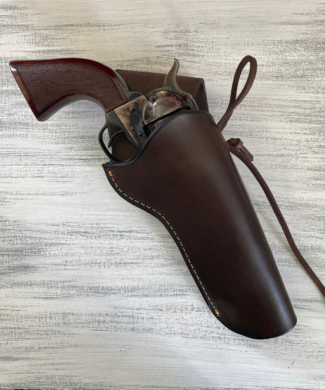 Single Action Holster Cowboy Holster Crossdraw Holster Leather Holster ...