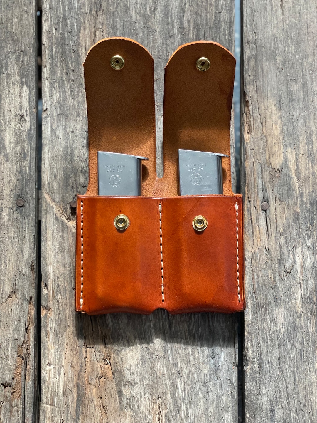Double Mag Holder for Single Stack Magazine Closed Top Open Top Mag ...