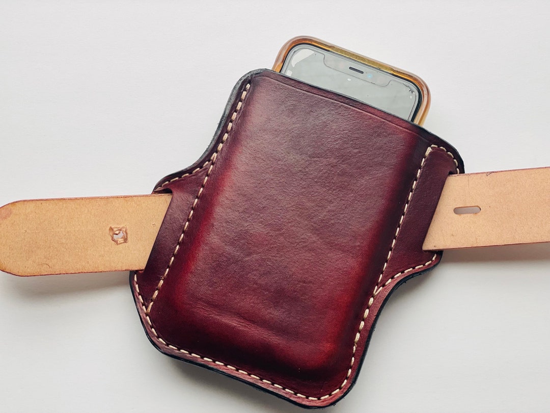 Leather Phone Holster Phone Case Leather iPhone Android - Etsy