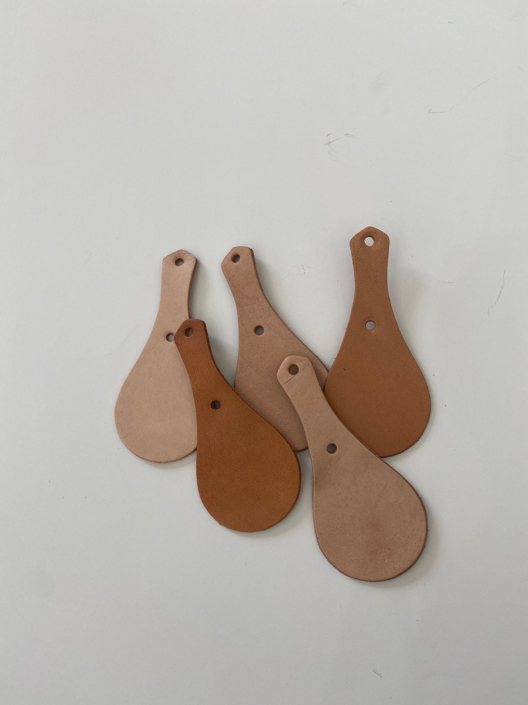 20 Leather Key Fob Blanks USA MADE - Etsy