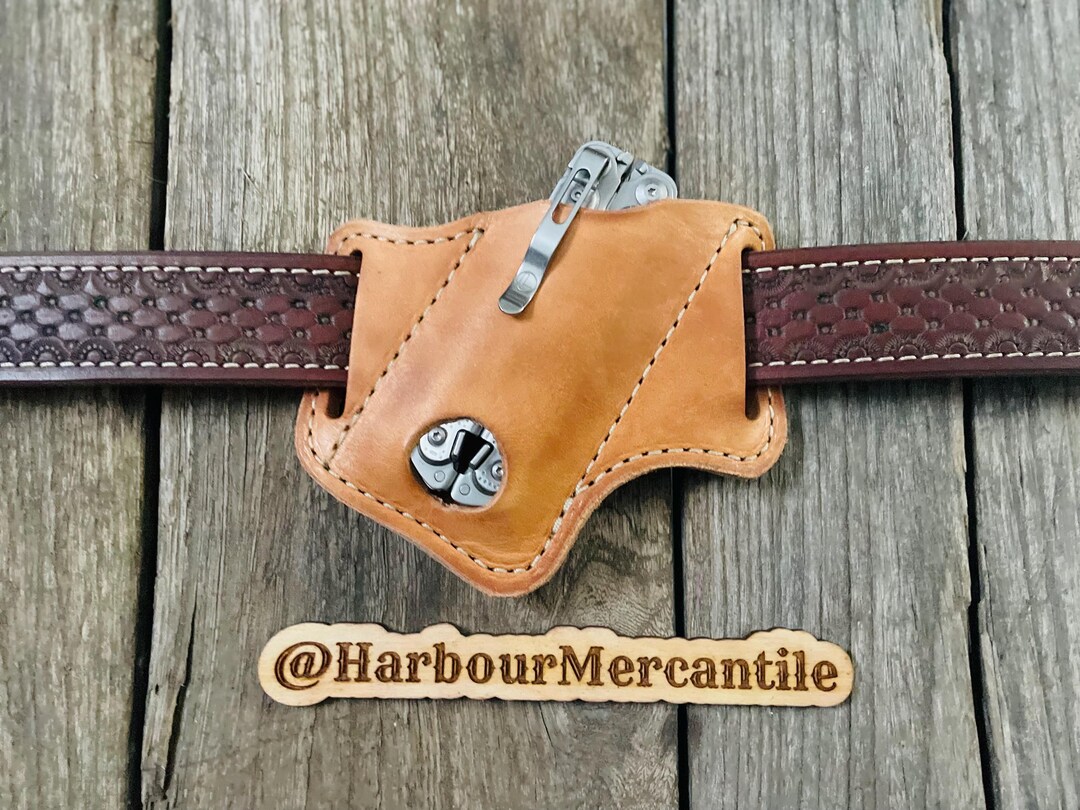 Leatherman Sheath Leather Multi Tool Sheath Horizontal Sheath Gerber ...