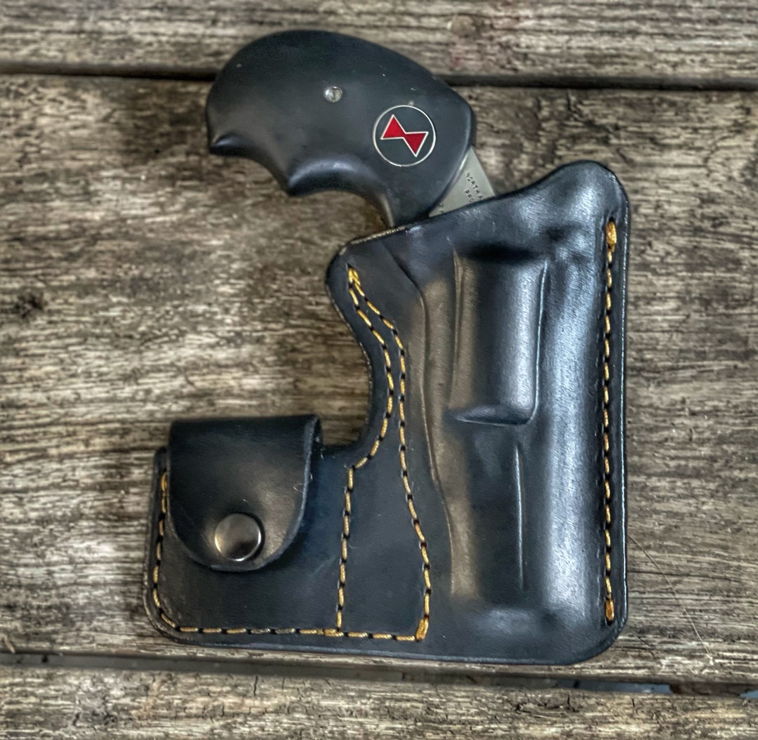 NAA Holster Black Widow Holster Leather Holster Derringer Holster Shell ...
