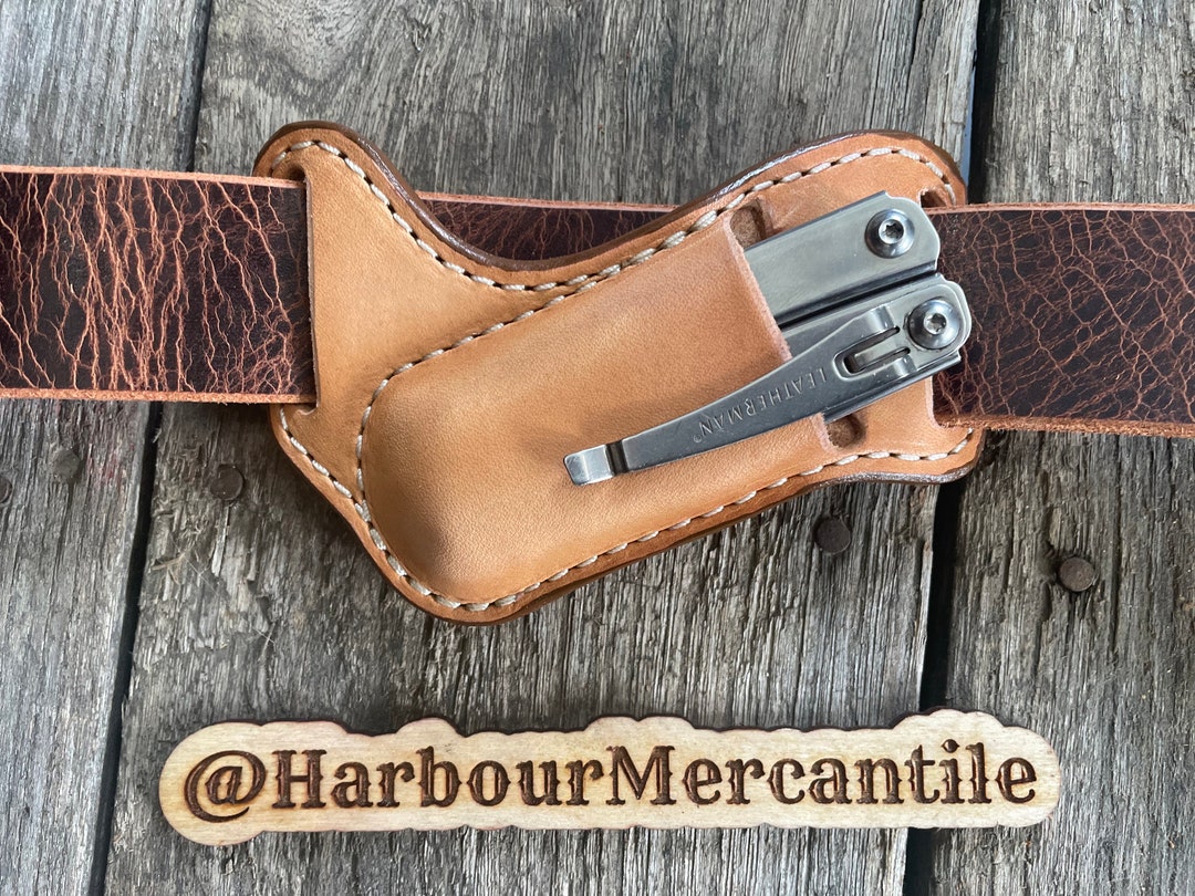 Leatherman Sheath Leather Multitool Sheath Horizontal Sheath Gerber ...