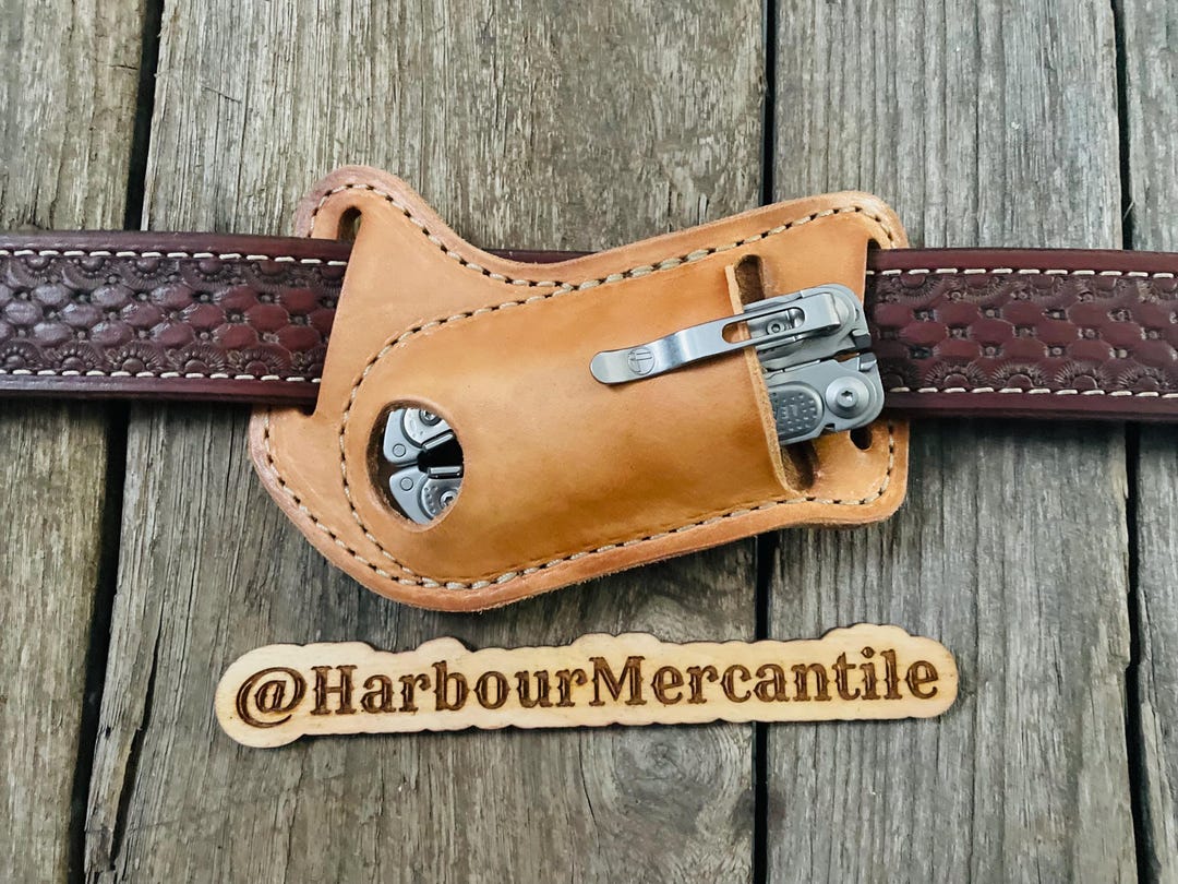 Leatherman Sheath Leather Multitool Sheath Horizontal Sheath Gerber ...