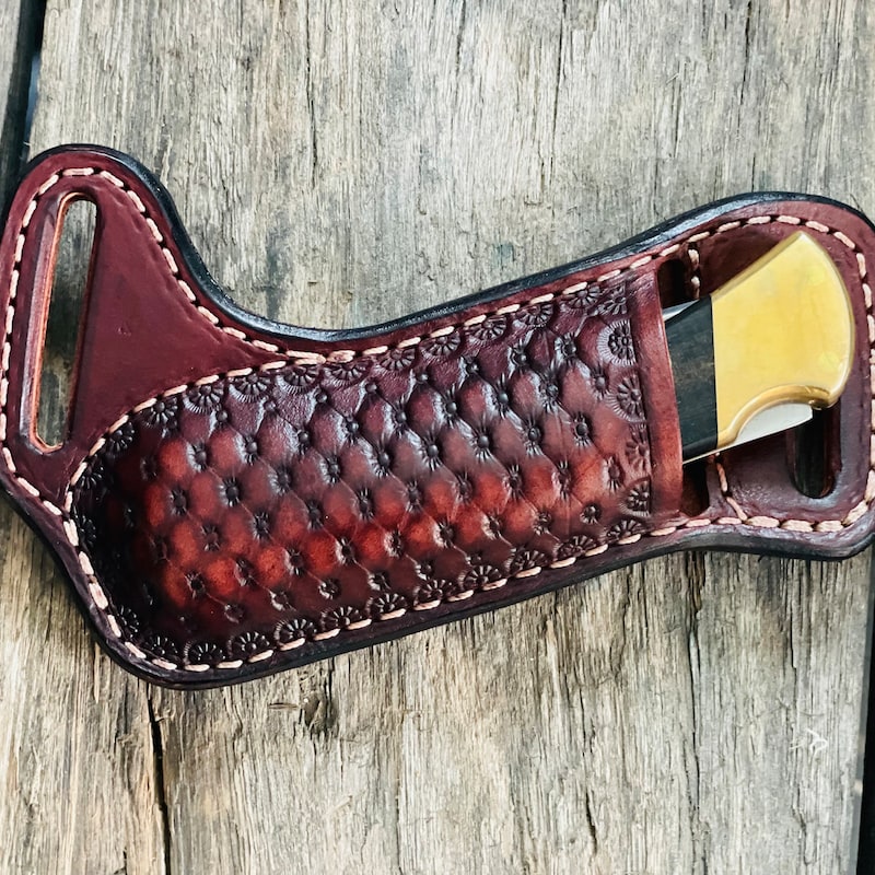 Horizontal Knife Sheath - Etsy