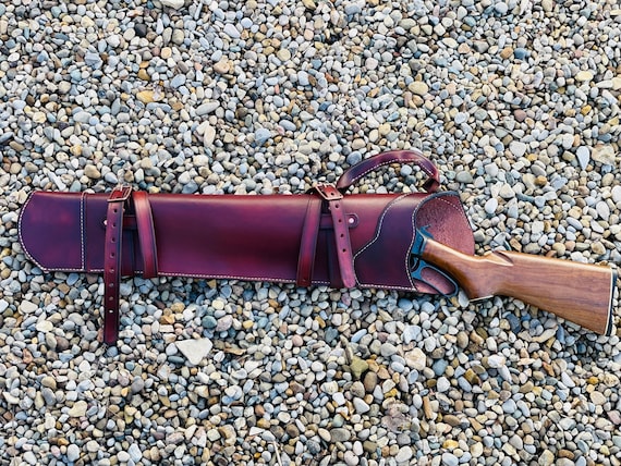 Henry Rifle Saddle Scabbard