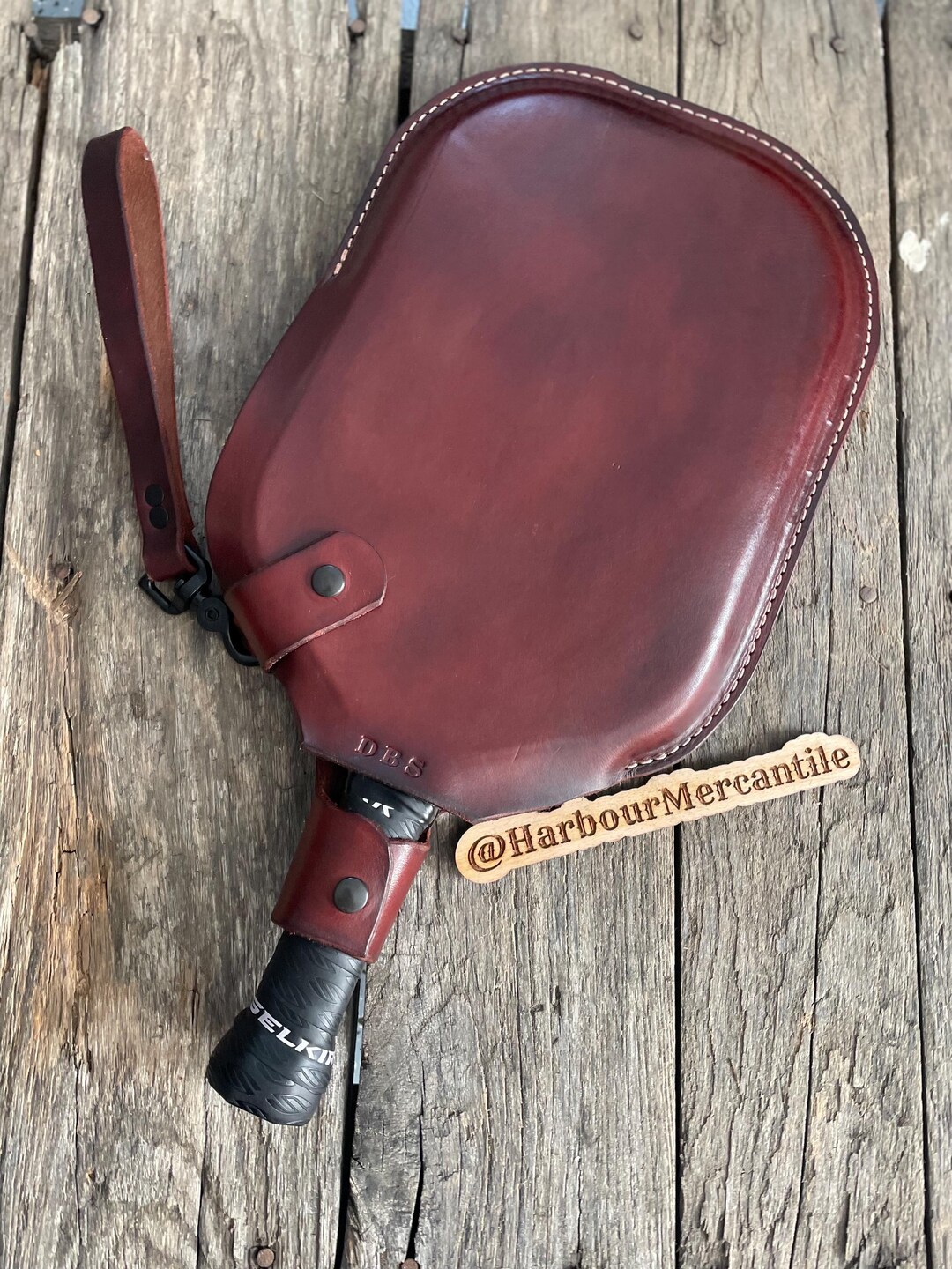 Pickleball Paddle Case Leather Case Personalizable Pickleball Case With ...