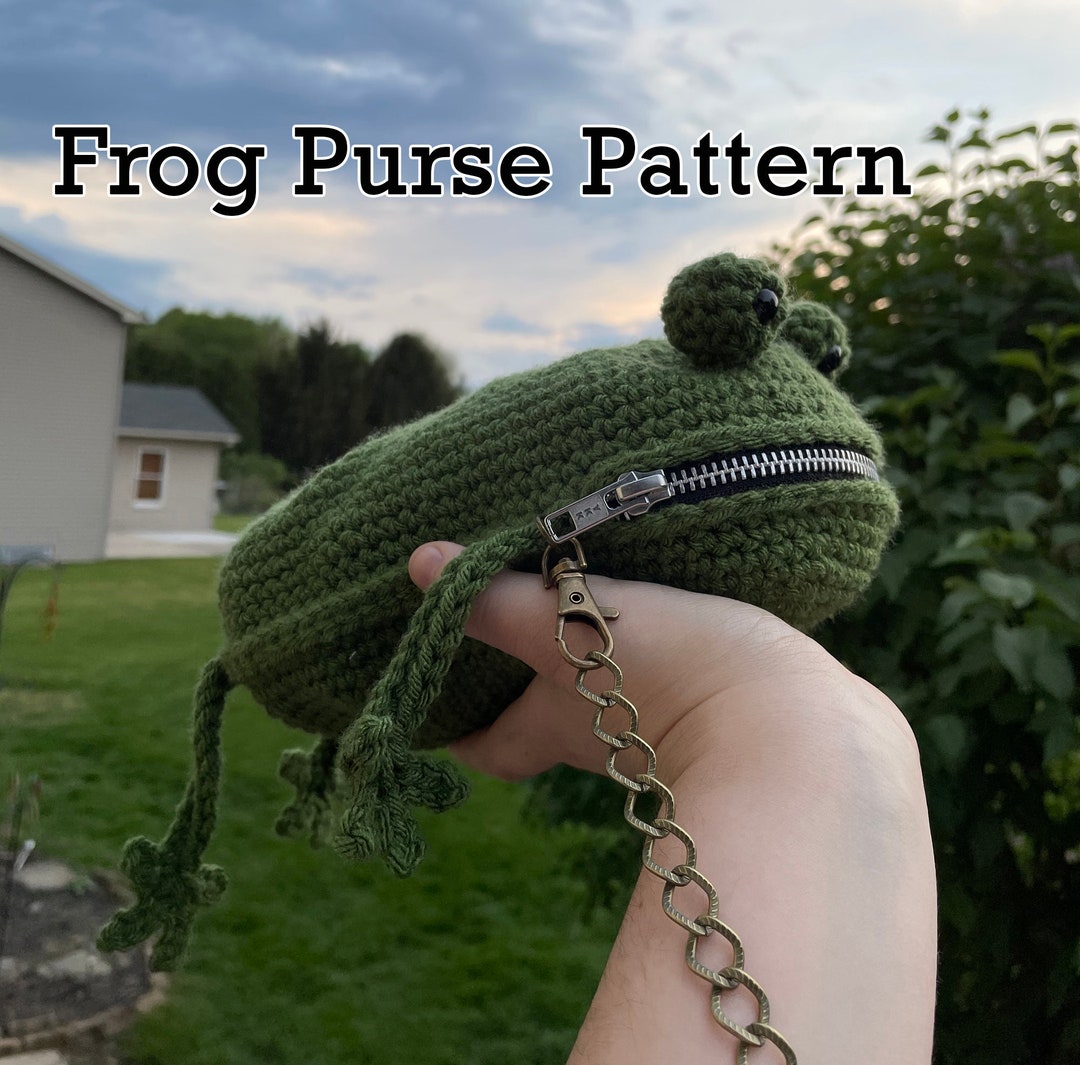 Frog Purse PATTERN - Etsy