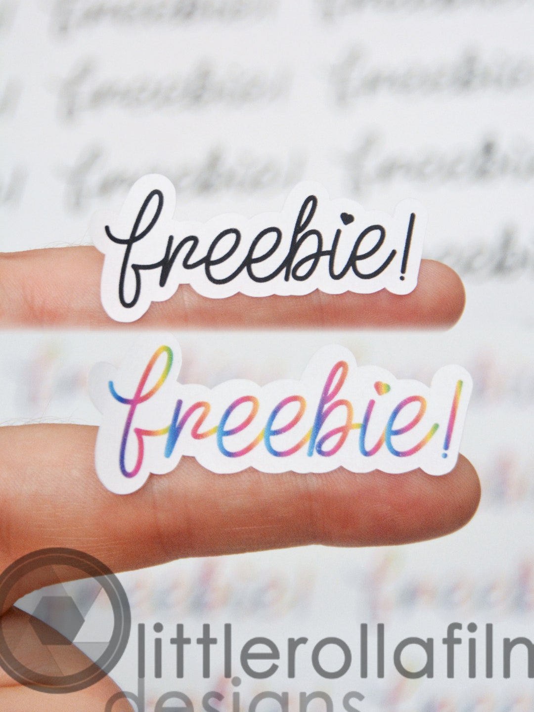 Freebie Stickers, Packaging Stickers, Free Sample Stickers, Free Gift ...