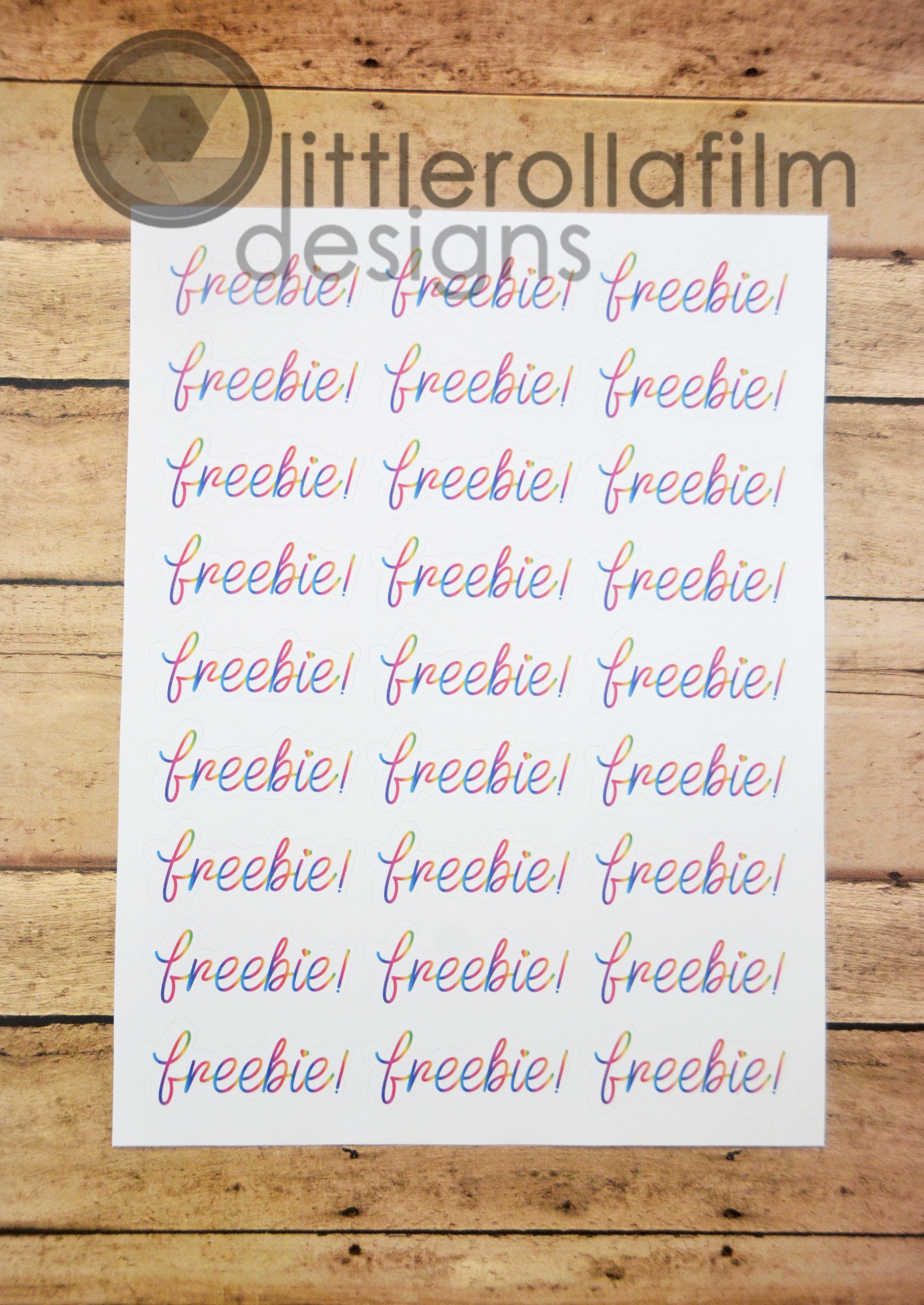 Freebie Stickers, Packaging Stickers, Free Sample Stickers, Free Gift ...