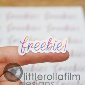 Freebie Stickers, Packaging Stickers, Free Sample Stickers, Free Gift ...