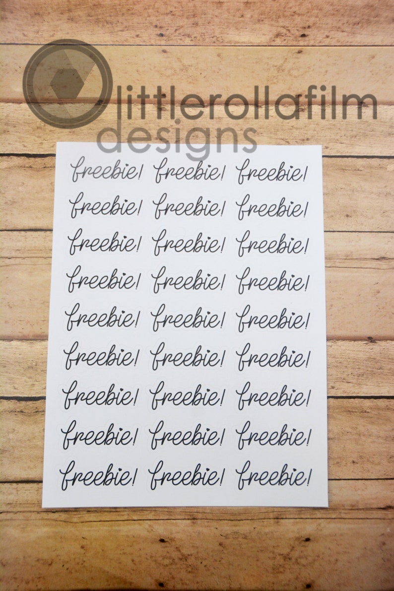 Freebie Stickers, Packaging Stickers, Free Sample Stickers, Free Gift ...