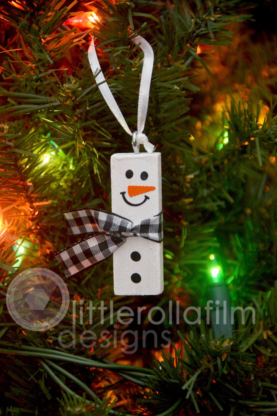 Mini Ornament, Snowman Ornament, Christmas Ornament, Mini Snowman ...