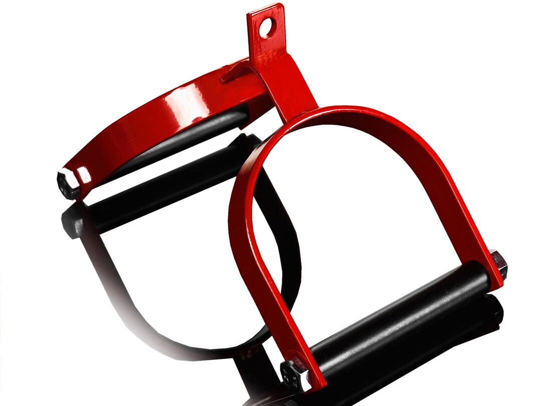 DOUBLE HANDLE ROW V Grip D Gym Handle Cable Machine Attachment red ...