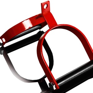 DOUBLE HANDLE ROW V Grip D Gym Handle Cable Machine Attachment red ...