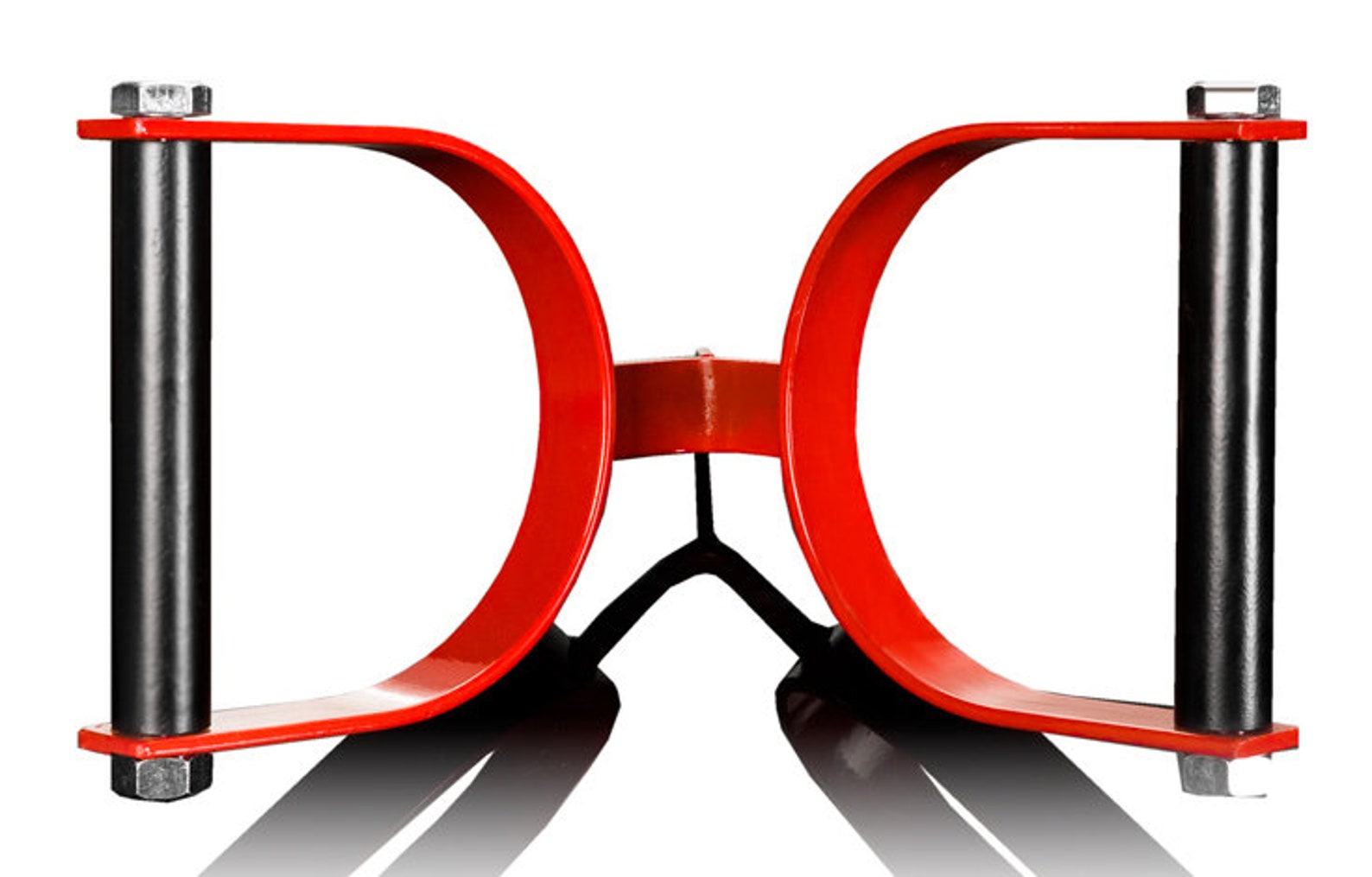 DOUBLE HANDLE ROW V Grip D Gym Handle Cable Machine Attachment red ...