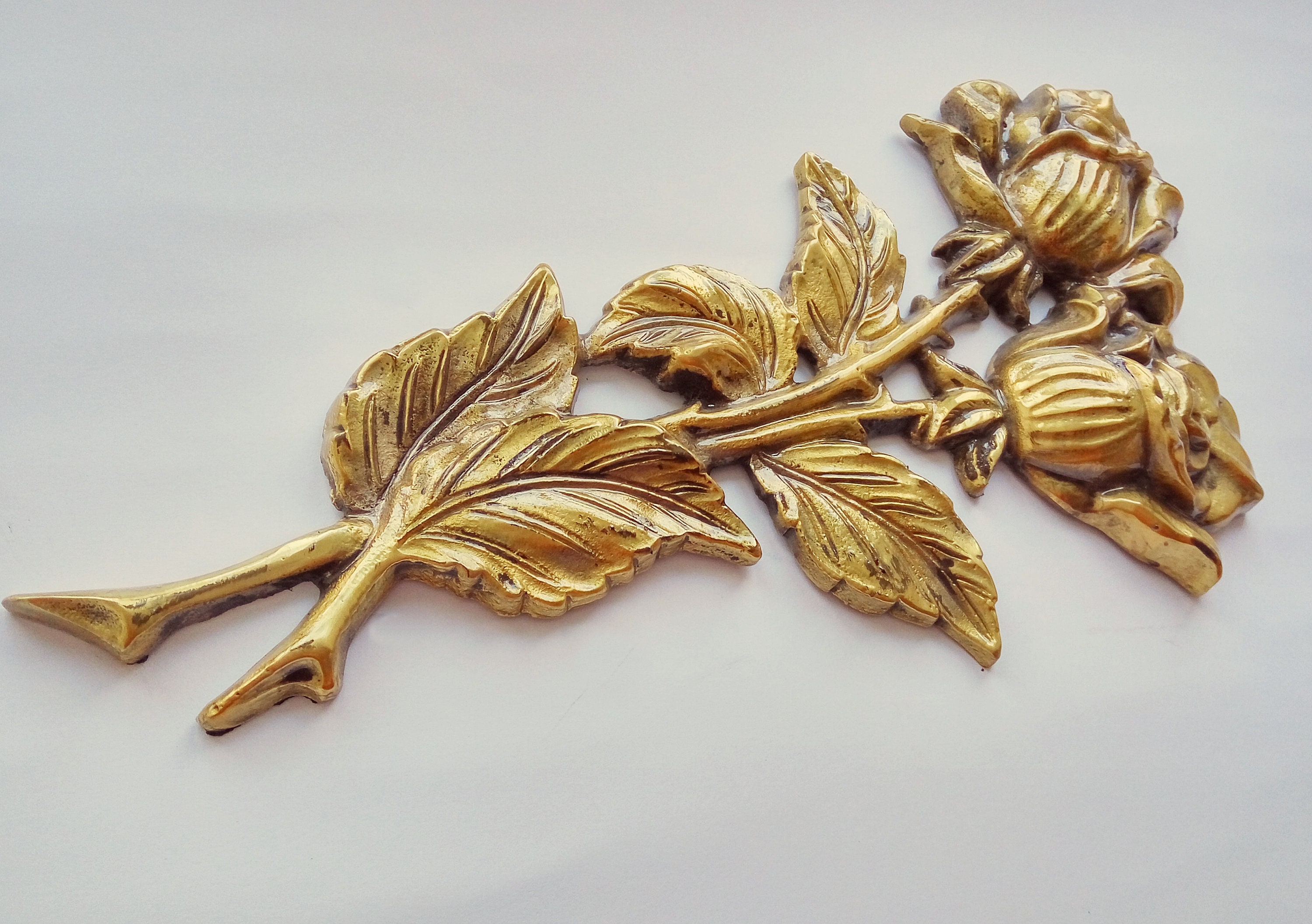 Grave Ornaments Headstone Decor Grave Decoration Brass Roses Granite ...