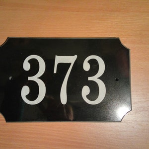 Custom House Numbers Sign House Number Plate Address Plaque ...
