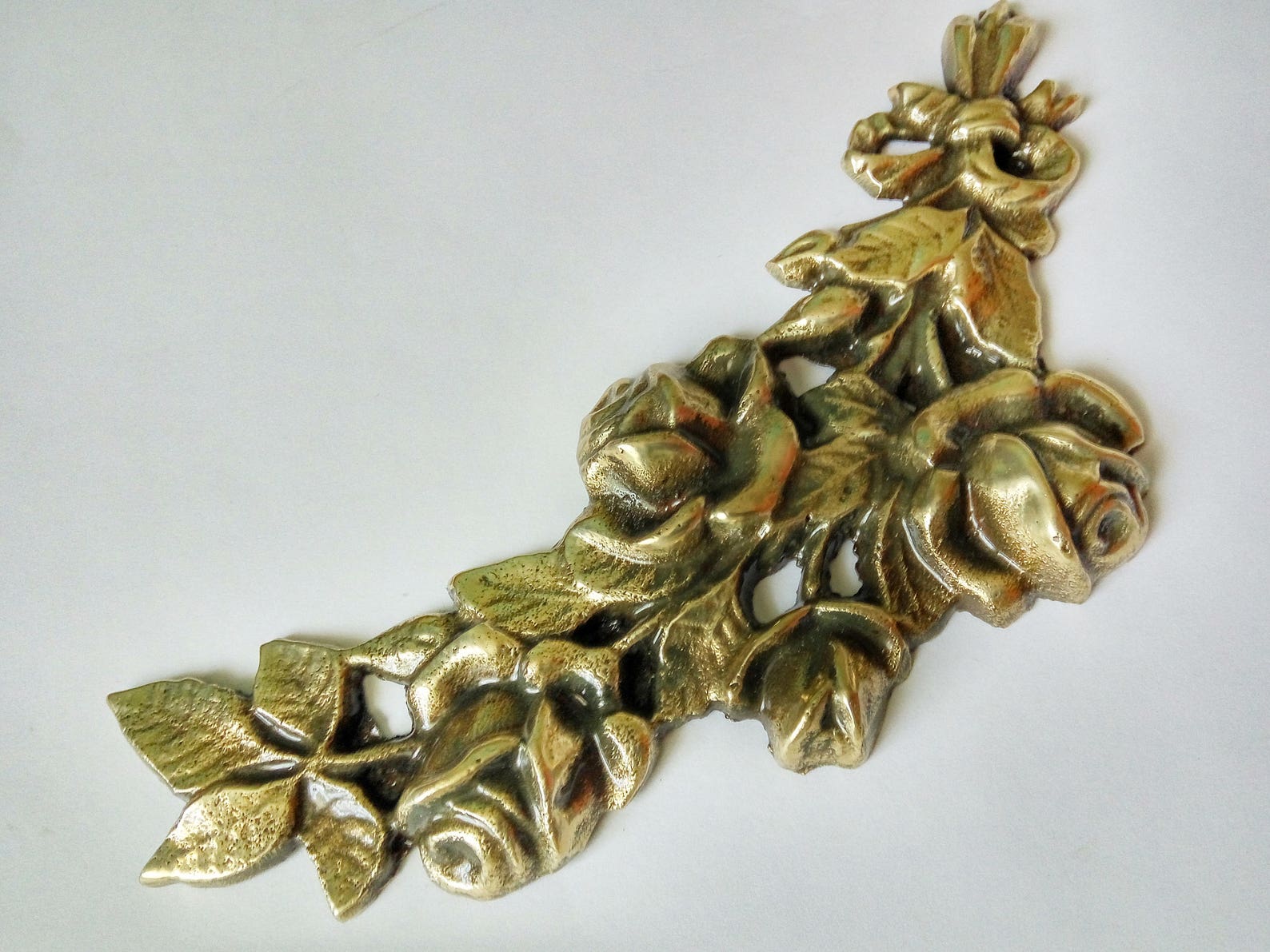 Brass Roses for Monument Grave Decoration Headstone Decor - Etsy