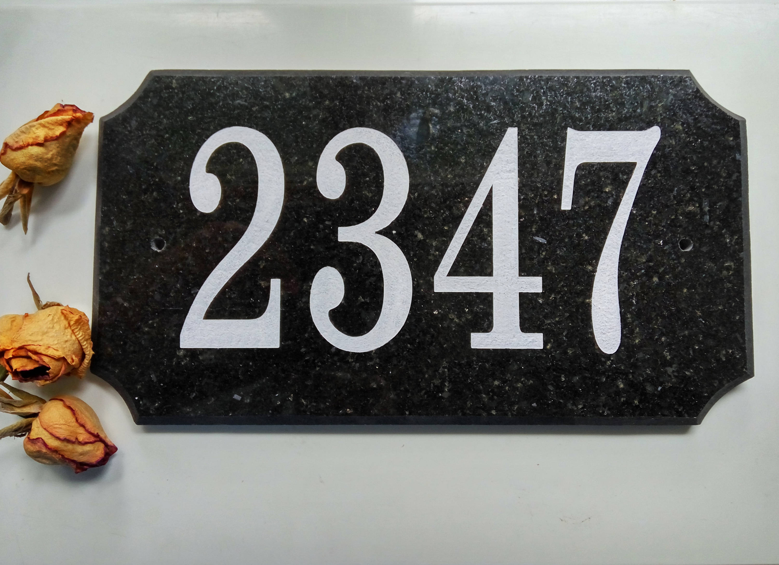 Modern House Numbers Custom House Sign House Number Plaque - Etsy