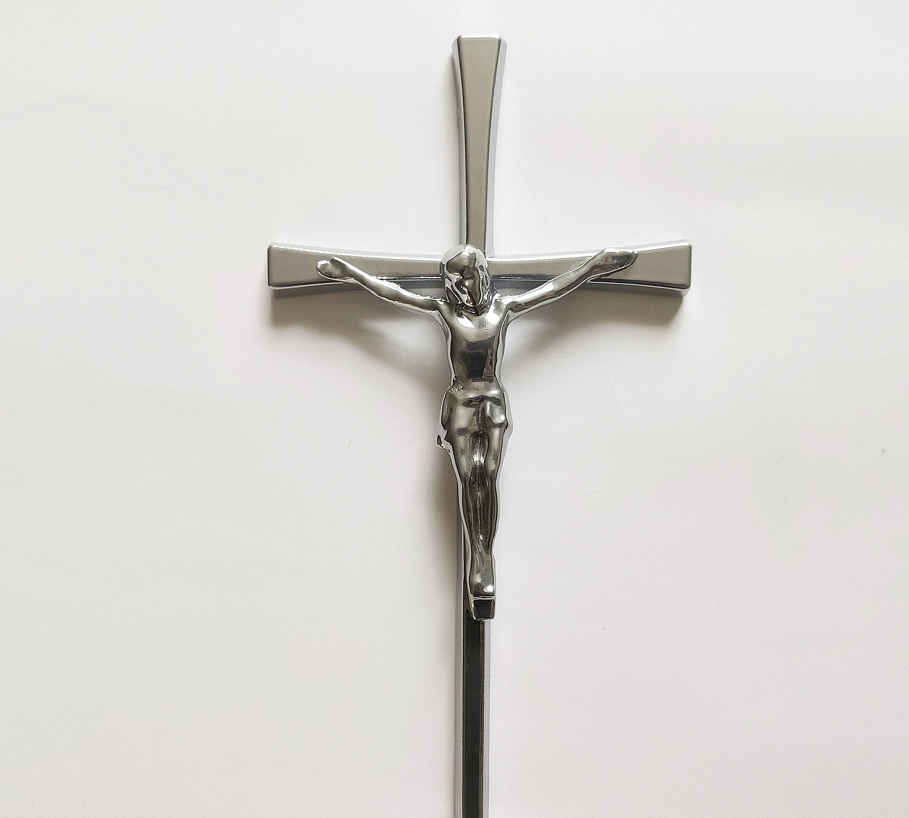 Large Jesus Cross Catholic Altar Crucifix Christian Wall Decor Solid ...