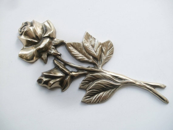 Roses Grave Ornaments Brass Grave Decoration Grave Memorial | Etsy