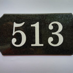 Custom House Numbers Sign House Number Plate Address Plaque ...