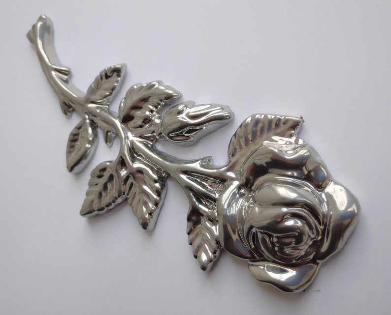 Brass Grave Ornaments Roses Grave Decoration Memorial Decor Plaque ...