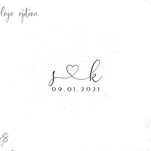 Digital Wedding Logo Custom Logo Wedding Monogram Wedding Initials ...
