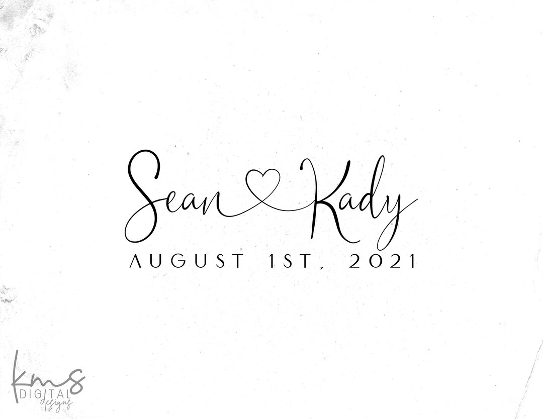 Digital Wedding Logo Custom Logo Wedding Monogram Wedding Initials ...