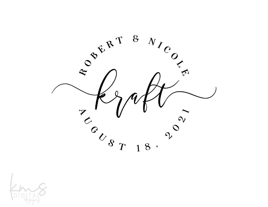 Custom Wedding Logo Digital Wedding Monogram Wedding Initials ...