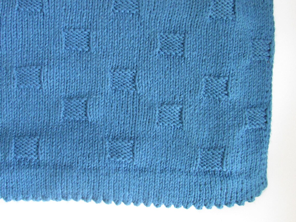 Cobblestones Baby Blanket Knitting Pattern Instant PDF Download - Etsy