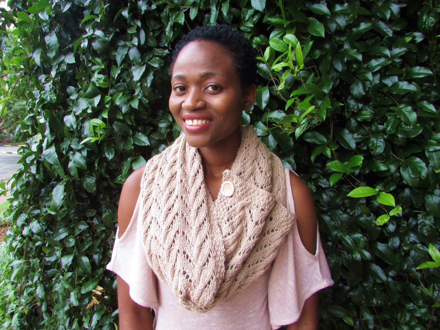 Protea Cable & Lace Scarf Knitting Pattern Instant Download - Etsy