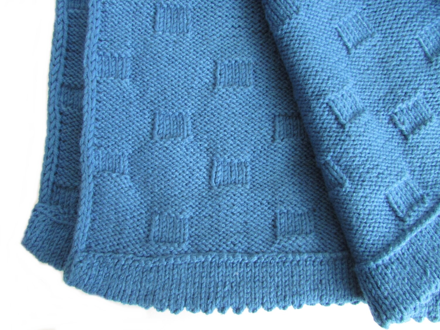 Cobblestones Baby Blanket Knitting Pattern Instant PDF Download - Etsy