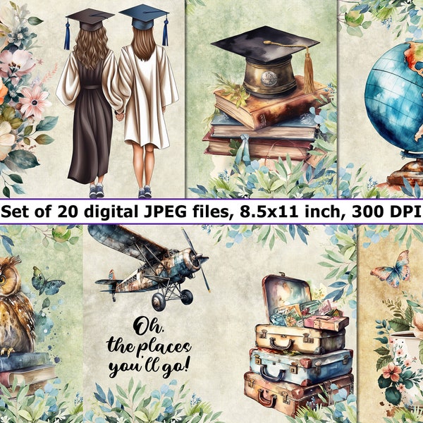 Graduation Scrapbook - Etsy