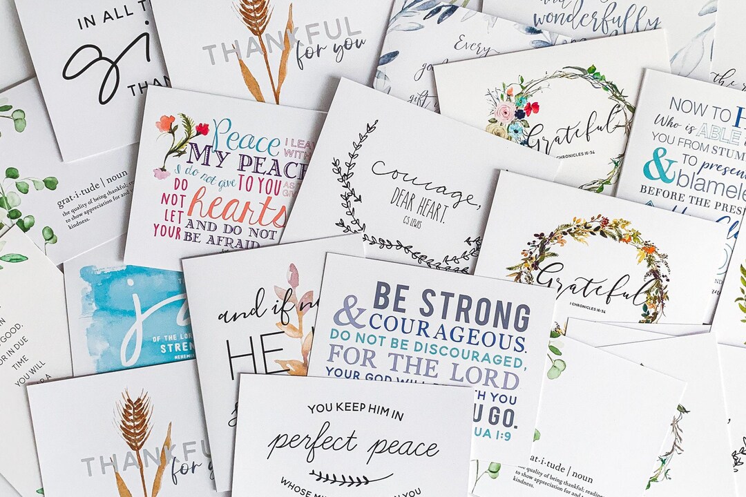 Assorted Notecard Set (46+): Blank Inside Stationery - Etsy