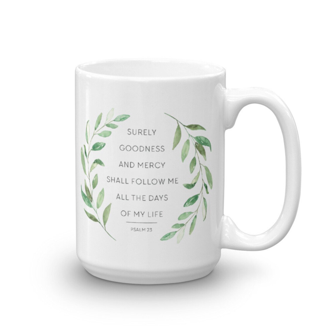 Psalm 23 Coffee Mug Christmas Gifts Ceramic Mug - Etsy