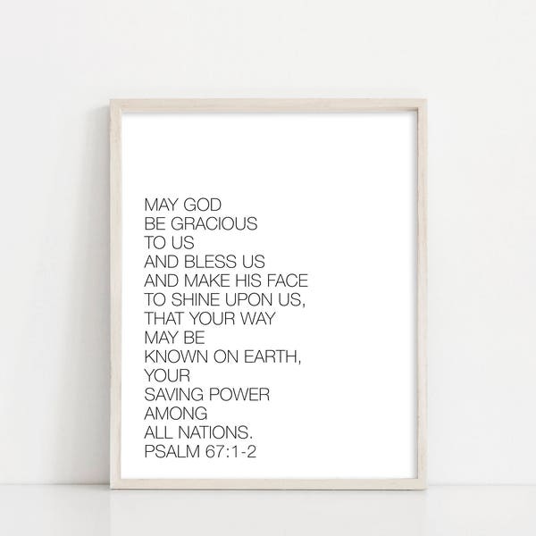 Psalm Art Printable - Etsy