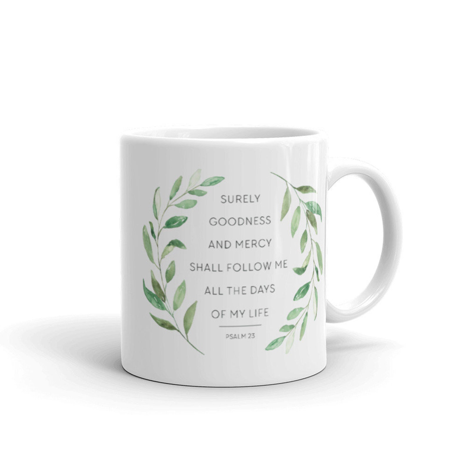 Psalm 23 Coffee Mug Christmas Gifts Ceramic Mug - Etsy