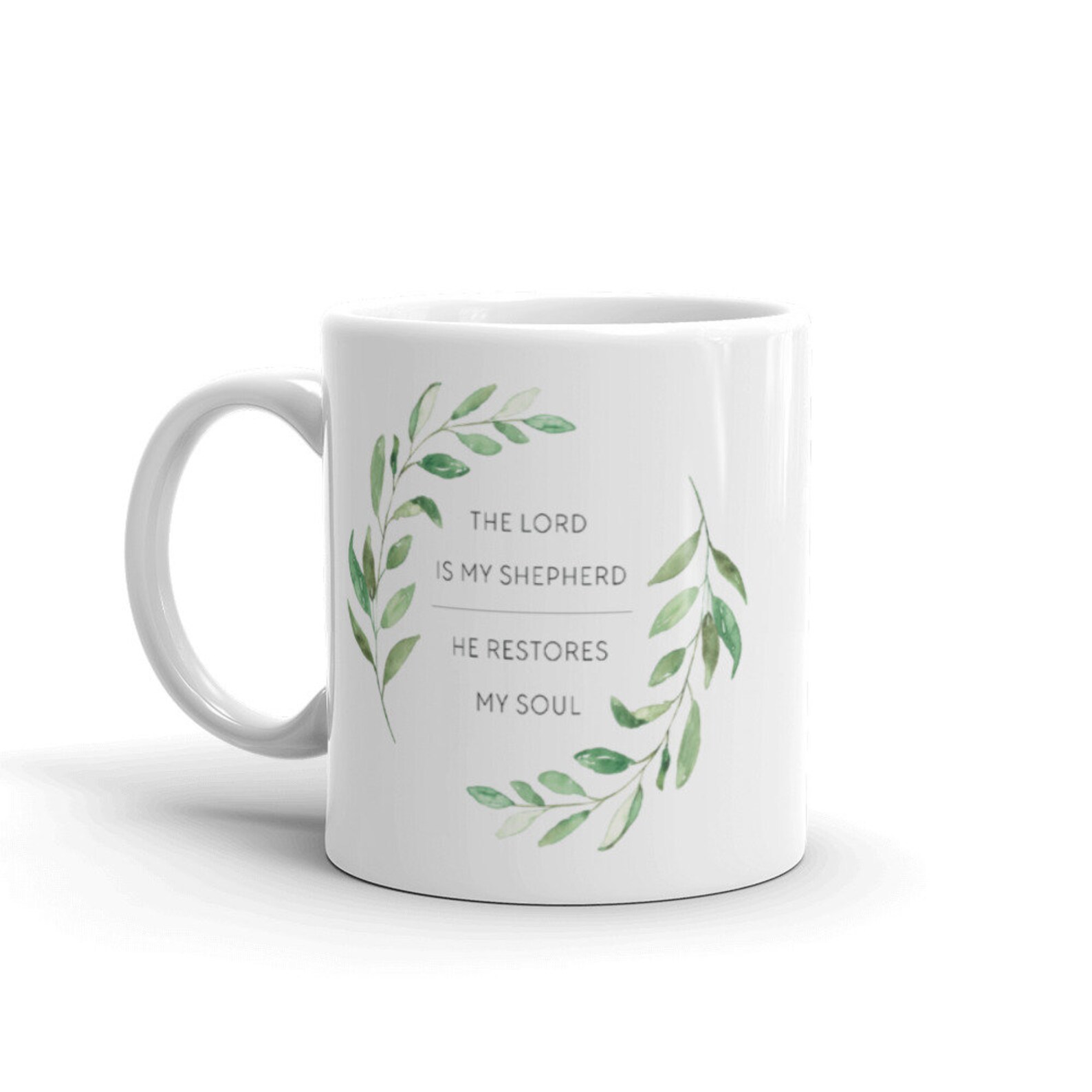 Psalm 23 Coffee Mug Christmas Gifts Ceramic Mug - Etsy