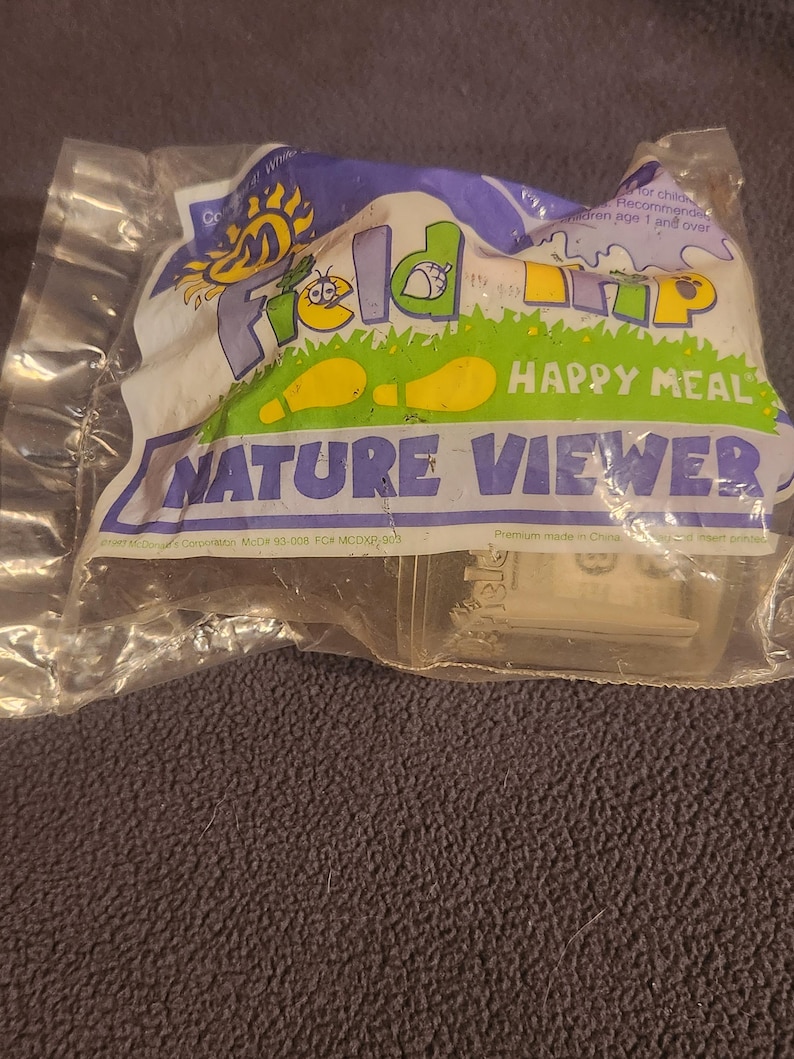 Mcdonalds Happy Meal Kids Toy Field Trip Nature Viewer 1993 Outside ...