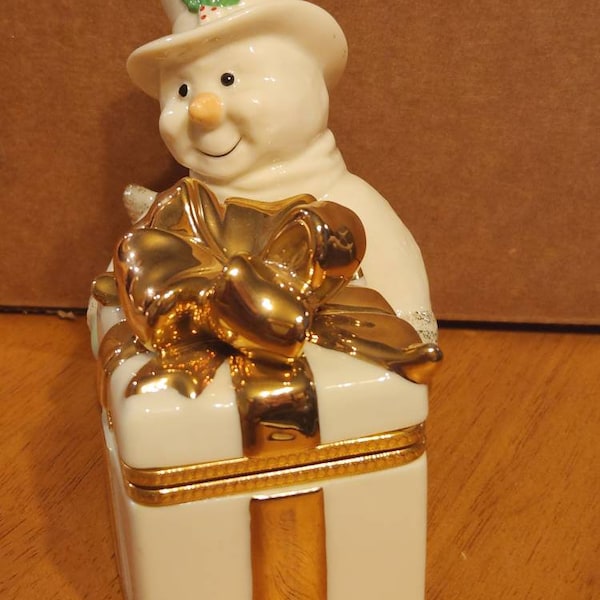 Snowman Gift Box - Etsy