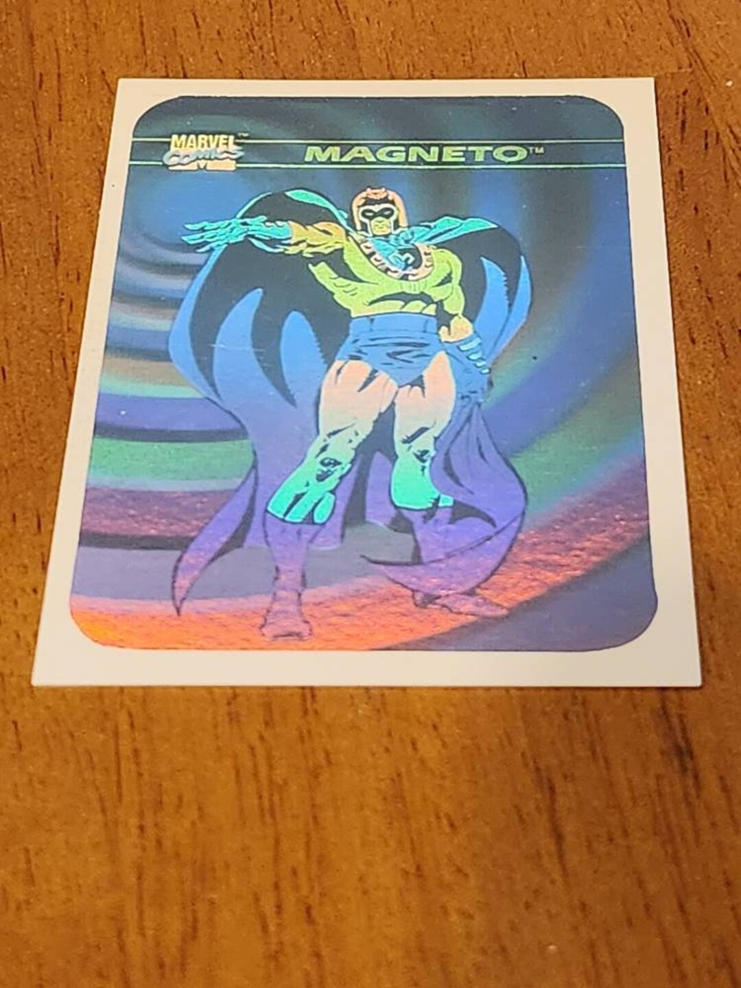 1990 X-men Marvel Comics Universe Magneto MH2 Hologram Card - Etsy