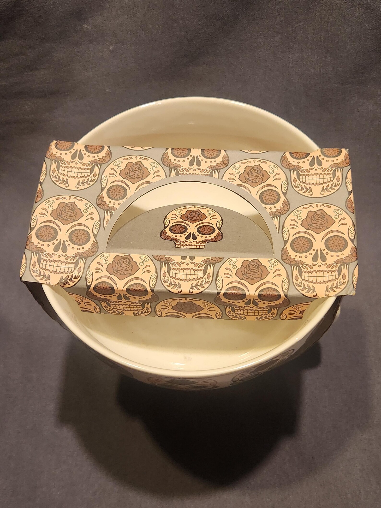 New Eaton Fine Dining - Halloween Sugar Skull Breakfast Cereal Bowl ...